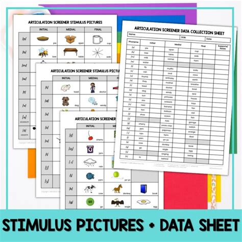 Free Articulation Screener And Ipa Chart Allison Fors Inc