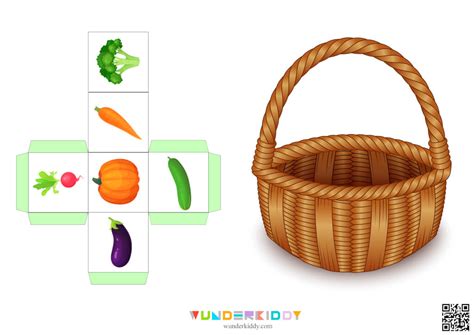 Activity Sheet Vegetable Basket Download Or Print For Free