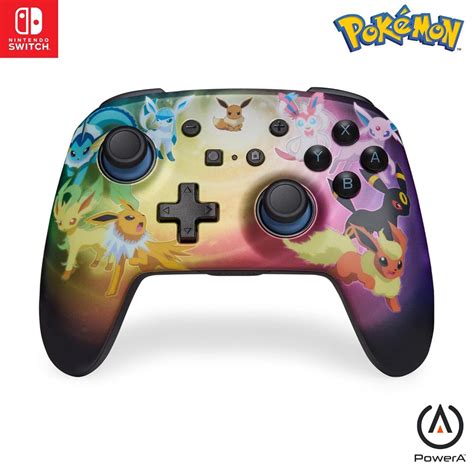 Powera Enhanced Wireless Controller For Nintendo Switch Eevee Evolutions Nintendo Switch