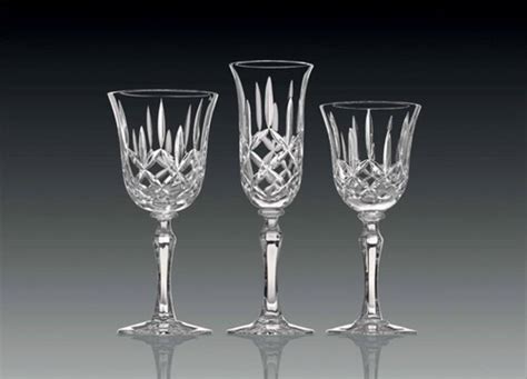 Solitaire Crystal Wine Glass At ₹ 1750set Crystal Wine Glasses In