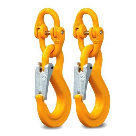 Itm Tm9804 4000 8mm G80 Vehicle Chain Safety Hook Set