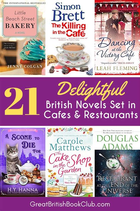 21 Delightful British Books Set In Restaurants And Cafes Great British Book Club British Books