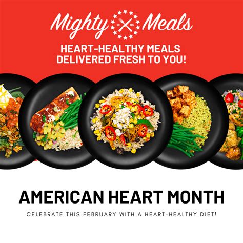 American Heart Health Month And Mightymeals Heart Healthy Menu