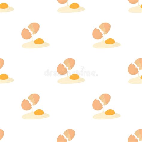 Egg Pattern Seamless Vector Stock Vector Illustration Of Healthy