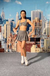 Pleated Micro Mini Skirt Gray Fashion Brand Company