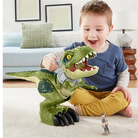 Imaginext Jurassic World T Rex Mordida Feroz Mattel Toyamania