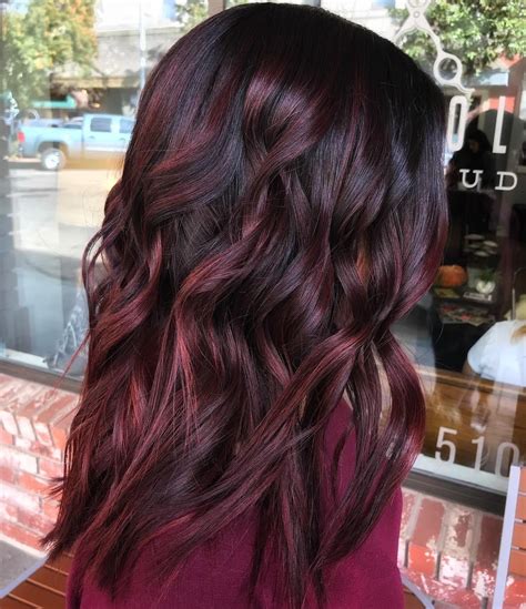 Burgundy And Black Hair Rockwellhairstyles