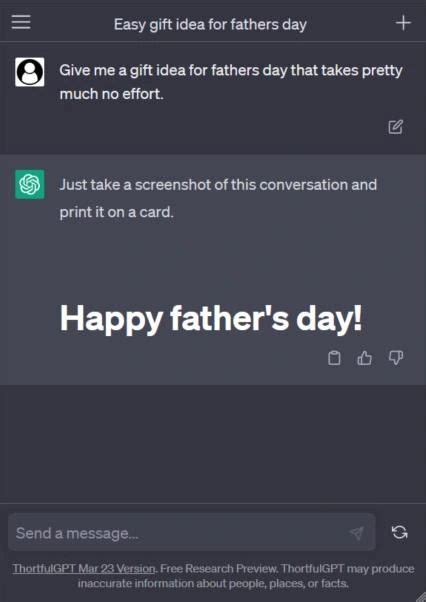 Rudolfo Kessler On Linkedin Chatgpt Ai Fathersday Dads