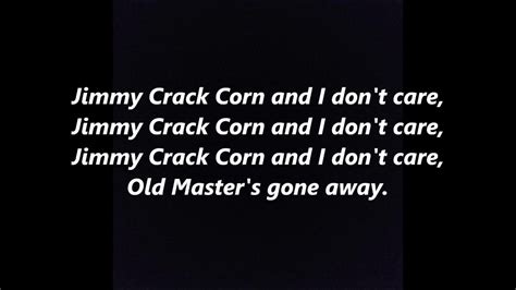 What Is Meaning Of Jimmy Crack Corn At Betty Thacker Blog