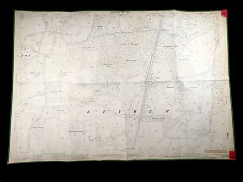 Map Of West Sussex Keymer Hassocks Clayton Sergison Estate Large Antique 1910 £5800 Picclick Uk