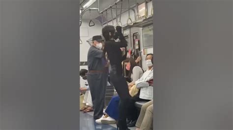 수도권 1호선 춤추는 한국여자 Youtube