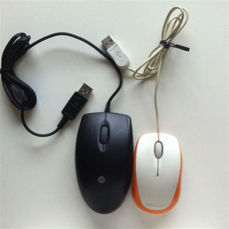 power logic mouse and microsoft mini mouse unused computers and tech