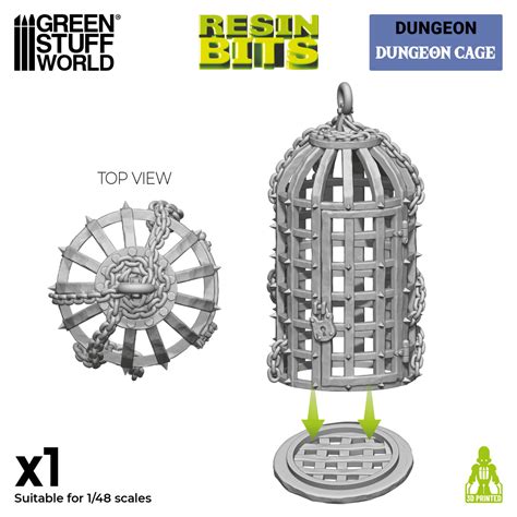 Dungeon Cage 148 Dnd Bits Gsw