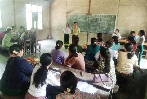 ဖြူးမြို့နယ်၌ အလယ်တန်း၊ မူလတန်းအဆင့်ဘာသာရပ်စွမ်းရည်နှင့် မွမ်းမံသင်တန