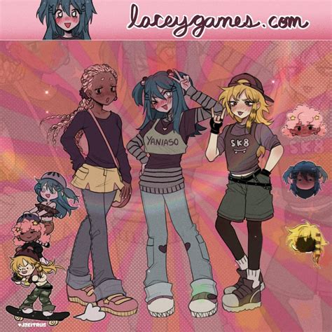 Lacey Maisie And Jay Lacey Games Drawn By J Citrus Danbooru