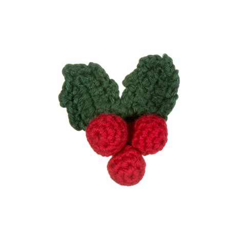 Crochet Holly Brooch Just Trade