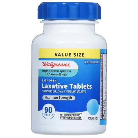 Walgreens Laxative Tablets Walgreens