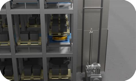 Asrs Depo Raf Lars Robot Patentli Tasarım