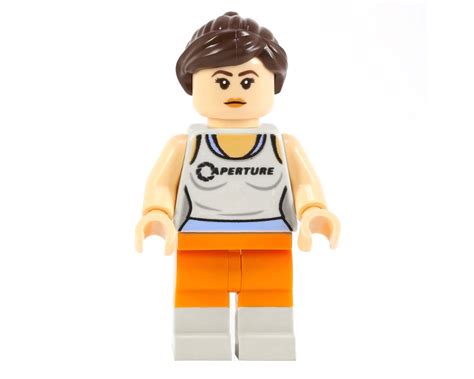 Lego Set Fig 003417 Chell Rebrickable Build With Lego