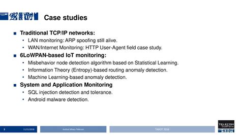 security monitoring for network protocols and applications ppt download