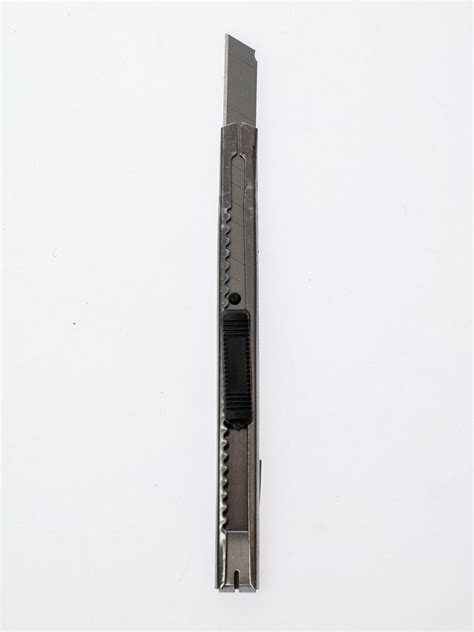 Нож канцелярский, офисный Paper knife, стальной корпус, лезвие ...