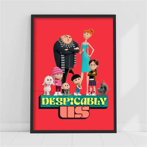 Despicable Me Poster Drawing