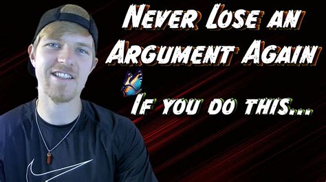 How to WIN ANY ARGUMENT... even with a TOXIC PERSON - YouTube