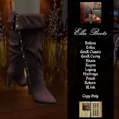 Second Life Marketplace Di Ella Boots Add Me