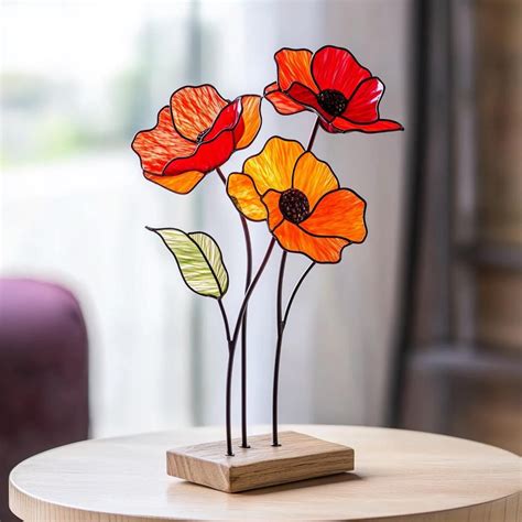 Best 13 Stained Glass Flower Patterns Free Artofit