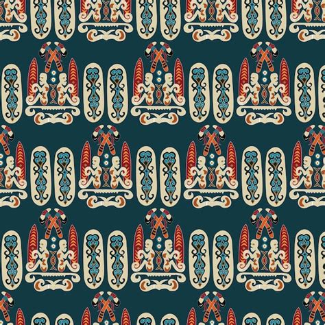 Premium Vector Batik Pattern