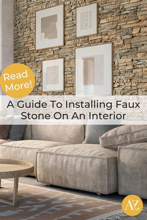 Diy Faux Stone Panels Installation Guide