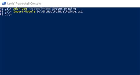 Github Lwsrbrts Poshue Windows Powershell Powershell Core Classes For Controlling Philips