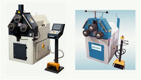 Three Roll Bending Machines 2 Pcs Gs Trubna Mebel