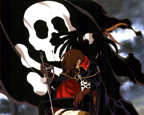 Harlock Harlock Saga Uchuu Kaizoku Captain Harlock 1980s Style