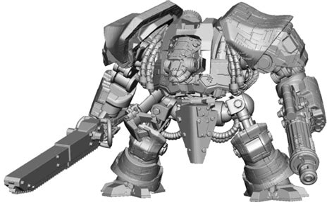 Warbot 5a Bob Naismith 3d Printable Sci Fi