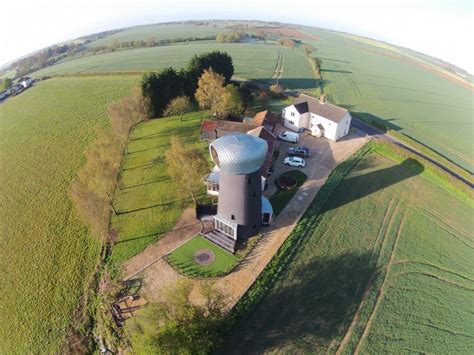 Beech Architects Creates Guest House Inside Derelict Suffolk Windmill