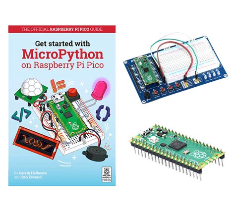 raspberry pi pico breadboard kit with pico guide