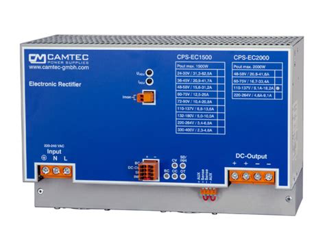 Cps Ec2000 Series 2000w Precision Dc Rectifier Powersolve