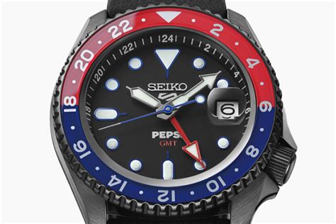 Seiko Finally Partnered With Pepsi For A Pair Of Pepsi Bezeled 5 Sports