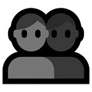 👥 Emoji Busts In Silhouette On Microsoft Windows 10 Creators Update