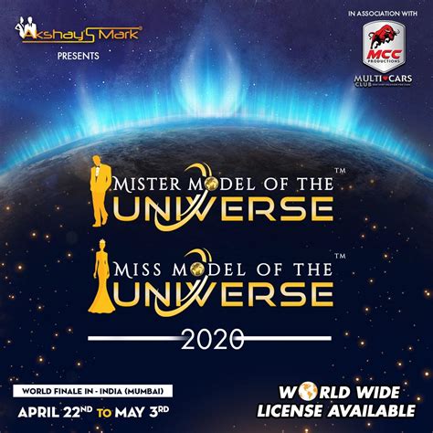 Mister Universe Misteruniverse Photoshoot Exclusive By Fic Models