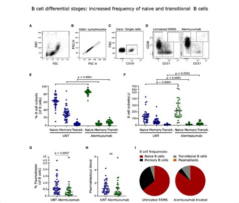 B Cell Differential Stages A D Flow Cytometry Dot Plot Example Of