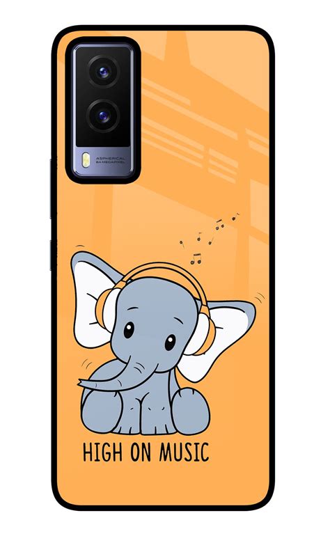 Buy Now High On Music Glass Case For Vivo V21e 5g Online Casekaro
