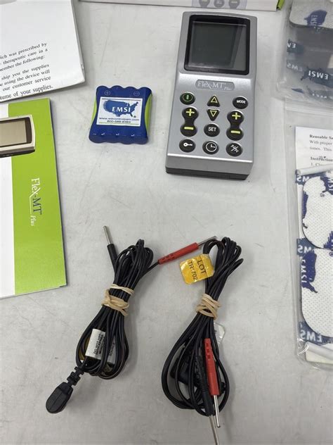 Emsi Flex Mt Plus Tens W4 Sealed Electrode Packs No Charger Ebay