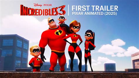 The Incredibles 3 First Pixar Presented By John Comic Dub Flipbook