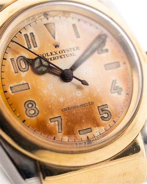 Rolex Oyster Bubble Back 3065 1940s Goldammer
