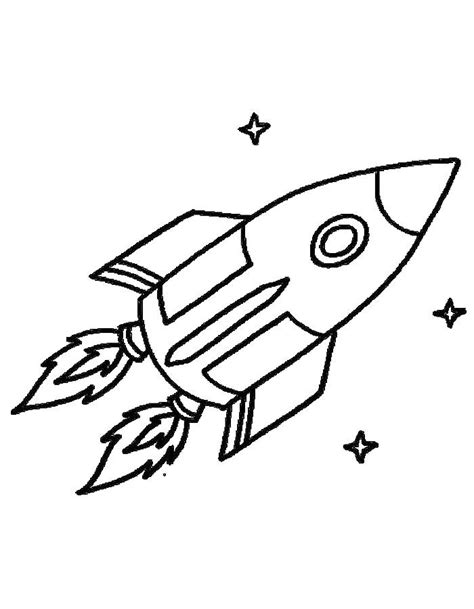 Spaceship Coloring Pages Free Printable Pdf