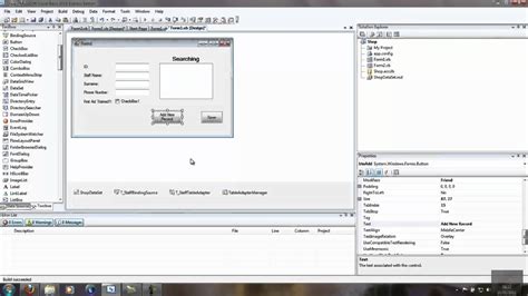 514 Adding Records To Access Through Visual Basic Youtube