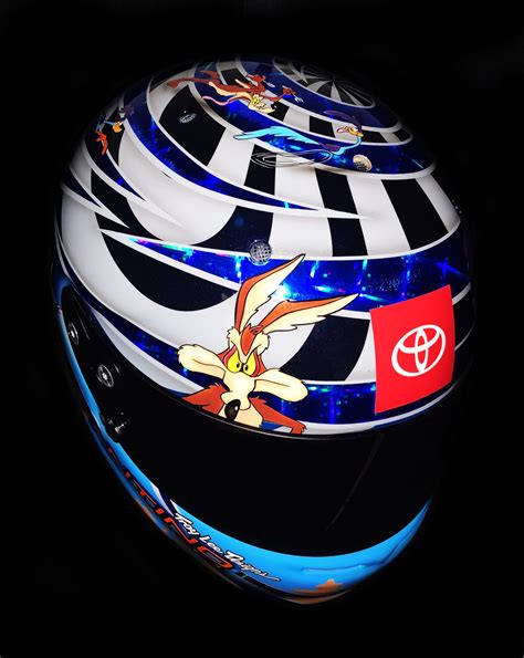 Santino Ferrucci Wile E Coyote Custom Painted Helmet Helmets
