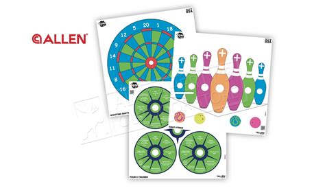 Allen Ez Aim Fun Paper 12 X 12 Triggering More Fun Target 15640 Al